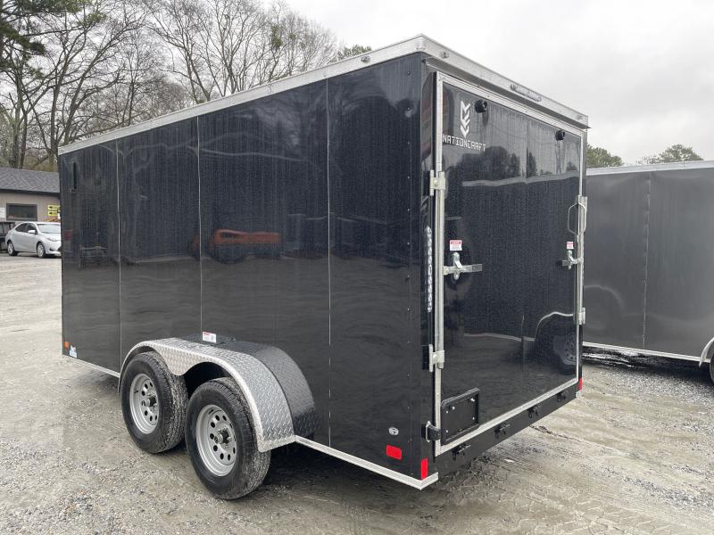 7x14 Tandem Axle Enclosed Cargo Trailer | Rolling Vault Premium