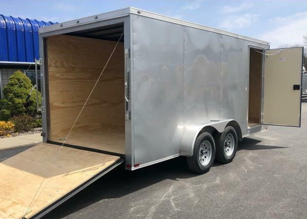 7x18 Tandem Axle Enclosed Cargo Trailer | Rolling Vault Economy