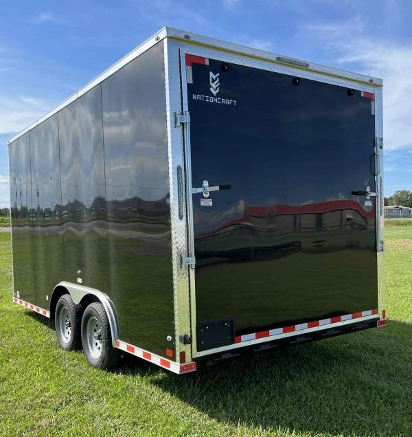 8.5x16 Tandem Axle Enclosed Cargo Trailer | Rolling Vault Premium
