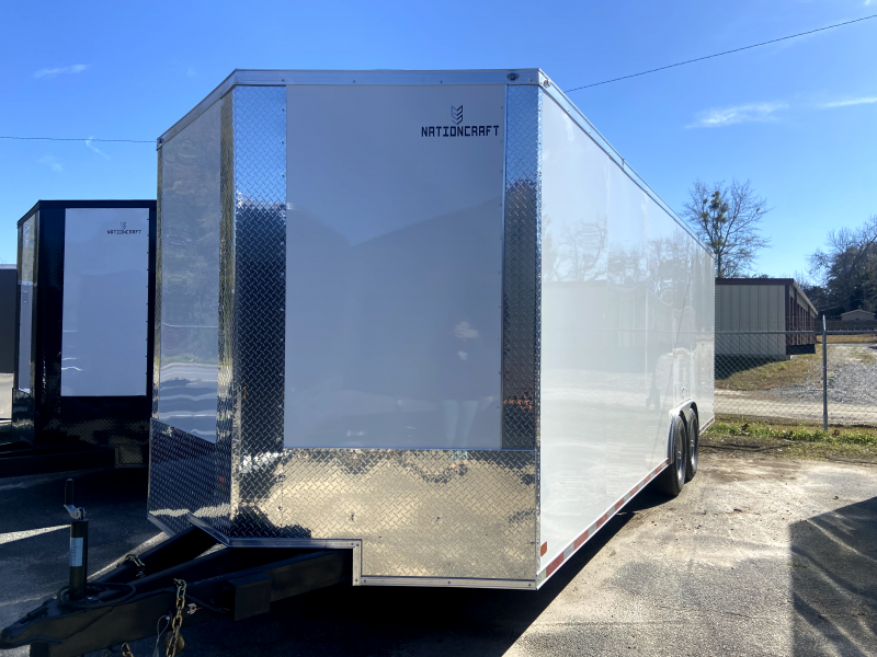 8.5x24 Tandem Axle Enclosed Cargo Trailer | Rolling Vault Premium