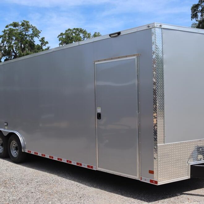 8.5x26 Tandem Axle Enclosed Cargo Trailer | Rolling Vault Premium